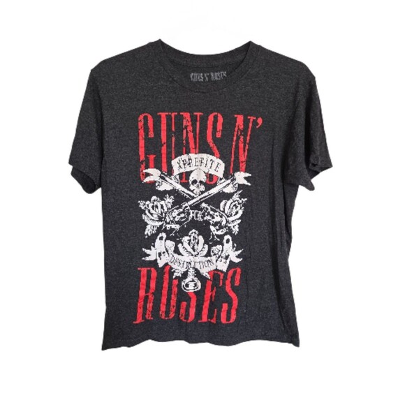 Shirts | Guns N Roses Appetite For Destruction Graphic Mens Medium Gray ...